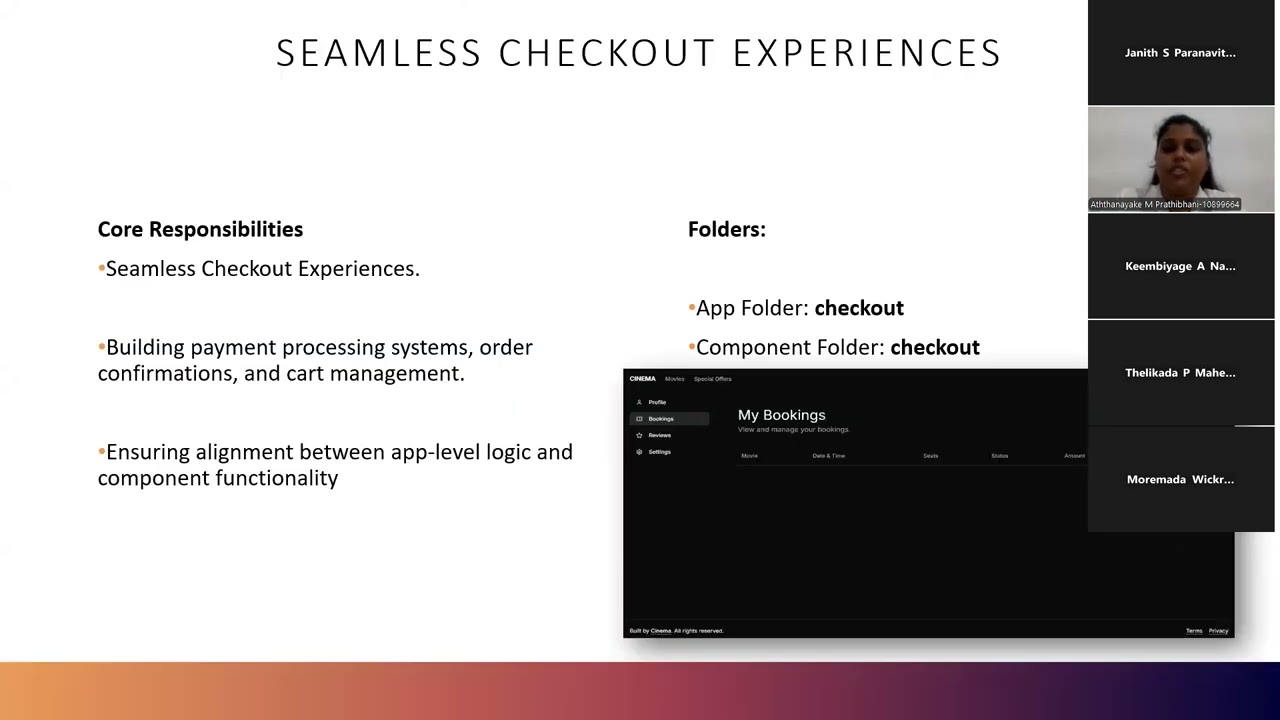 Cinema Booking System