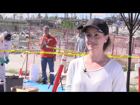 Samaritan's Purse Disaster Relief - Fort McMurray Wildfires - Sheri and Kurtis