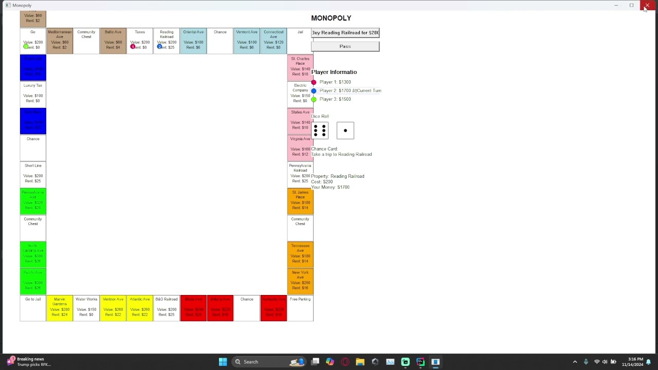 CS 210 Programming Assignments
