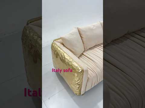 This is a handcrafted 304 stainless steel frame sofa#sofa #viralvideo #trend #italy
