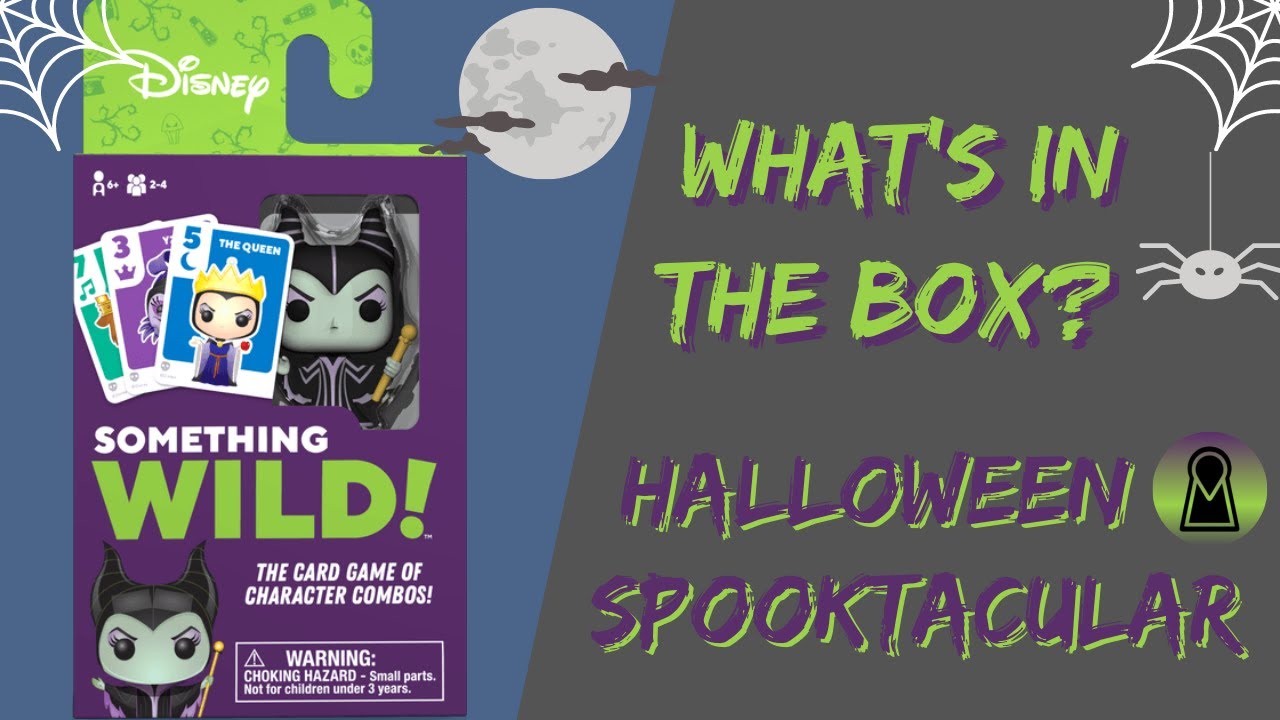 Halloween Spooktacular What's In The Box? Something Wild! Disney Maleficent (Villains) Unboxing 2021