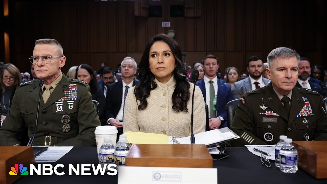 Tulsi Gabbard skips over prepared comments on Iran's nuclear capabilities