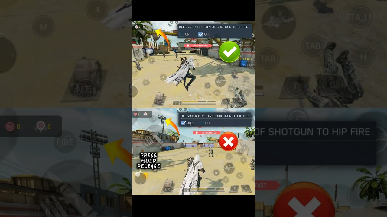Pro Shotgun User use this R-Fire BTN Setting in CODM BR! 💯🔥Codmobile🤕CODM Pro+ Setting #shorts