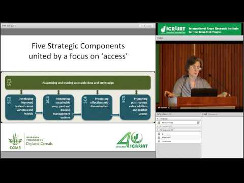 ICRISAT Global Planning Meeting 2013 - Overview of CRPs , Dryland Cereals
