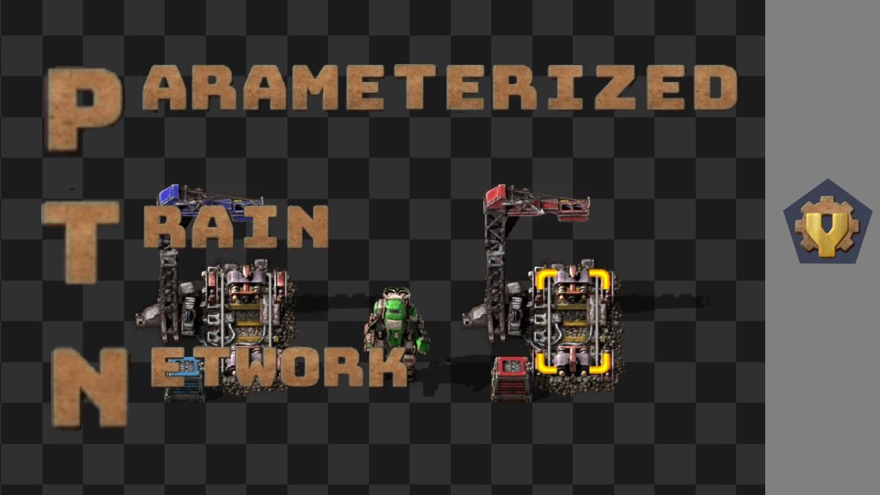 Factorio 2.0: Parameterized Train Network