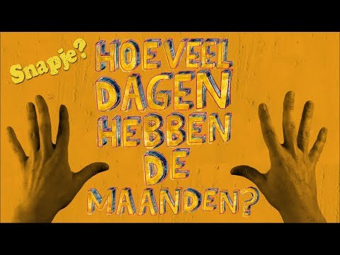 Snapje? ft. Jeangu Macrooy & Perquisite - Hoeveel dagen hebben de maanden? | Het Klokhuis
