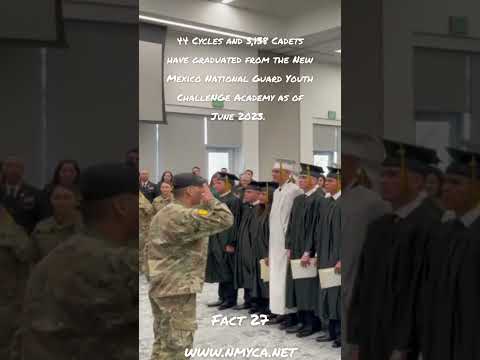 NMYCA Fact #27 44 Cycles and 3,138 Cadets have graduated from NMYCA as of June 2023 #army #shorts