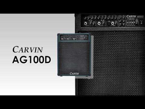 Carvin AG100D 100W Acoustic Guitar Amp with Digital Effects | Reverb