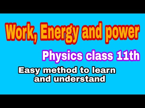 Class 11th physics work, energy and power | Notes | | Study Smartly |