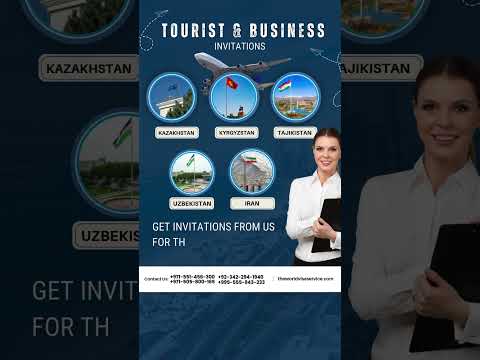 Get Your Tourist & Business Invitations Now!