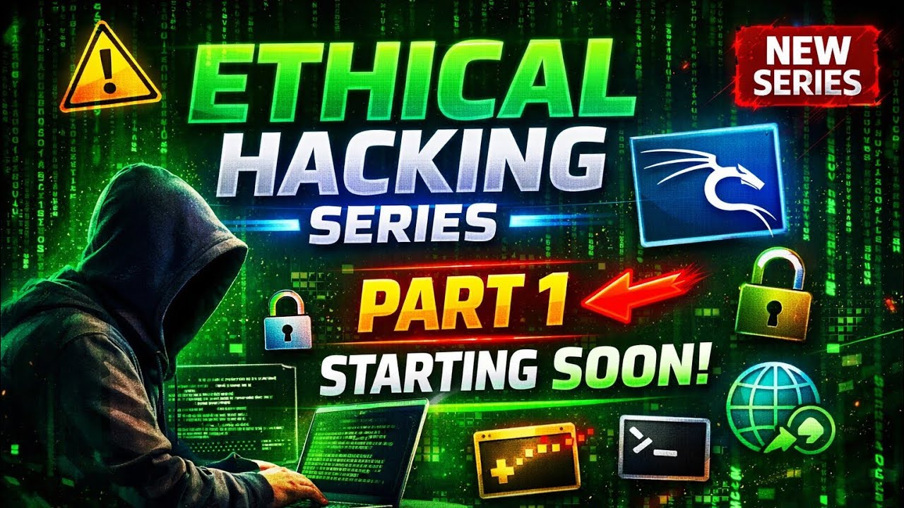 Ethical Hacking Series – For Educational Purpose | Coming Soon  | Anish Exploits