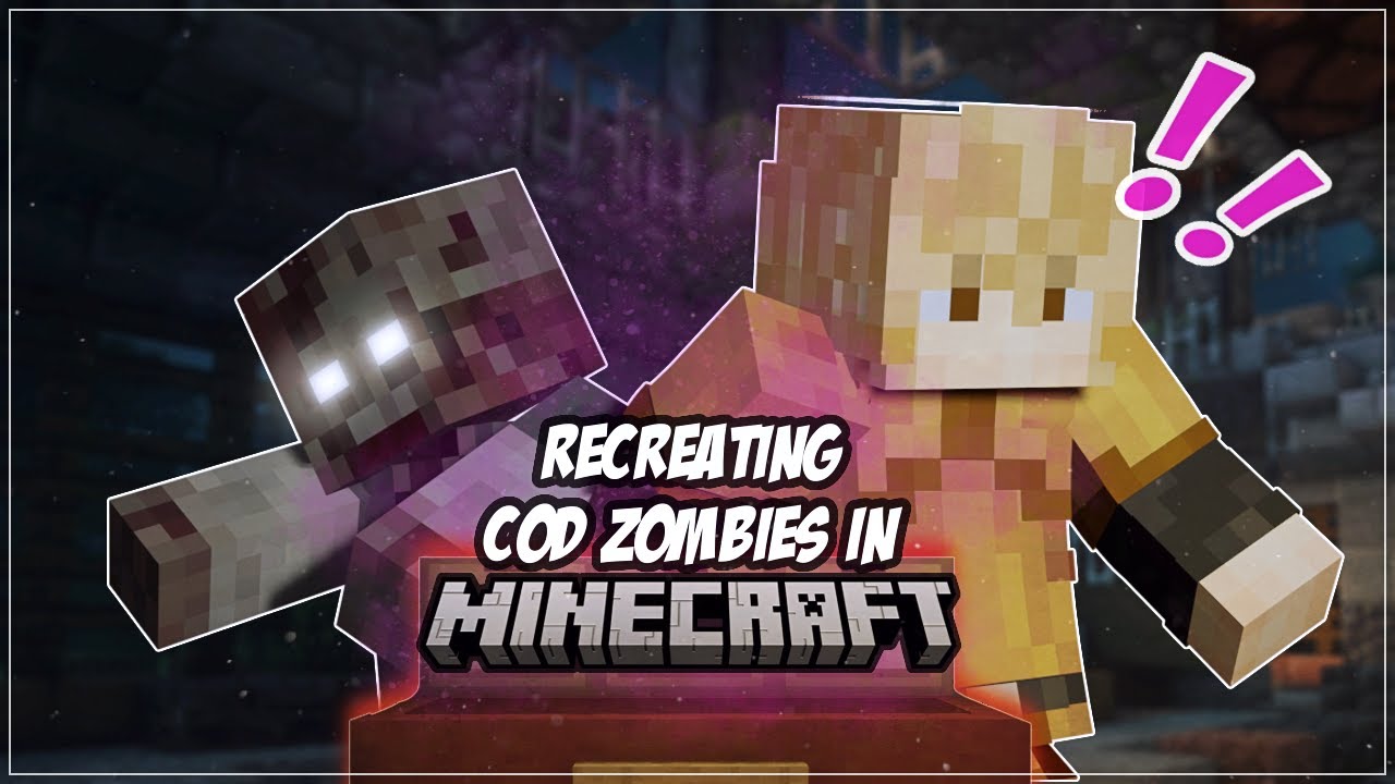 I Recreated Call of Duty Zombies in Minecraft! (Over 1500 Lines of Code!)