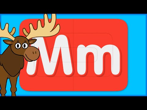 Words that begin with "M" | Preschool Education | Turn & Learn ABCs