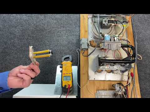 Limit switch gas furnace