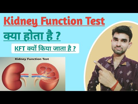 Kidney Function Test in Hindi || Kidney Function Test kya hota hai || KFT kya hota hai