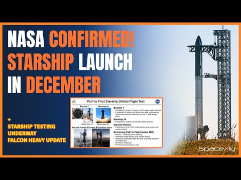 NASA updates Possible Starship Launch Time Line | Huge News for SpaceX Fans ???????? Falcon Heavy Ready