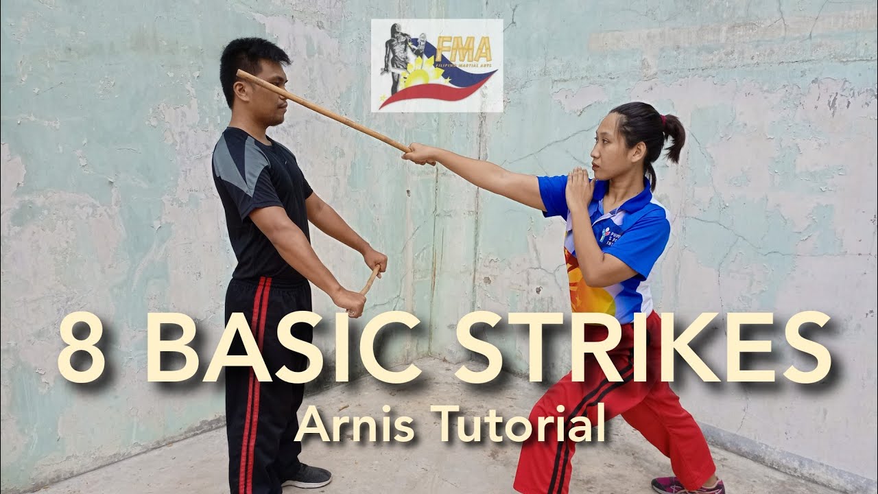 8 Basic Strikes | Arnis Tutorial