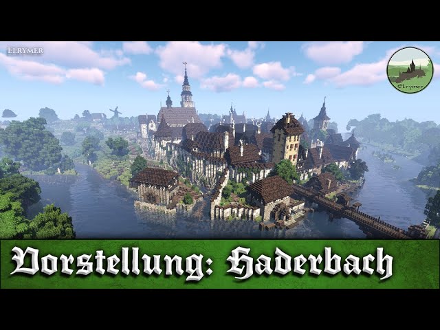 Haderbach [realistic German town] Minecraft Map