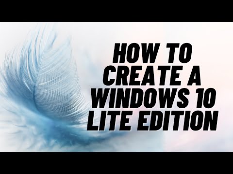 Create a custom Windows 10 lite image - General - Community - Synthiam