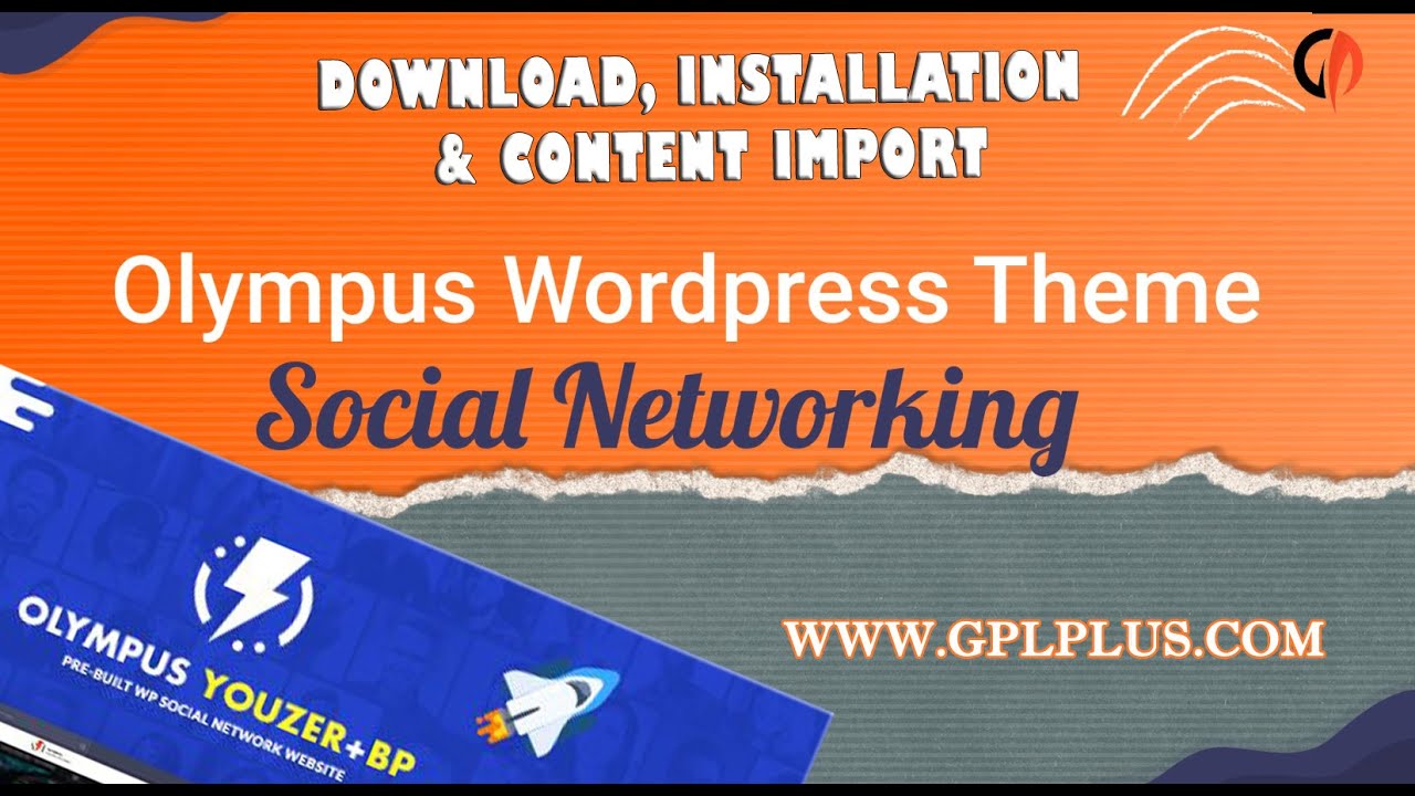 Olympus WordPress Theme Download, Installation and load Templates