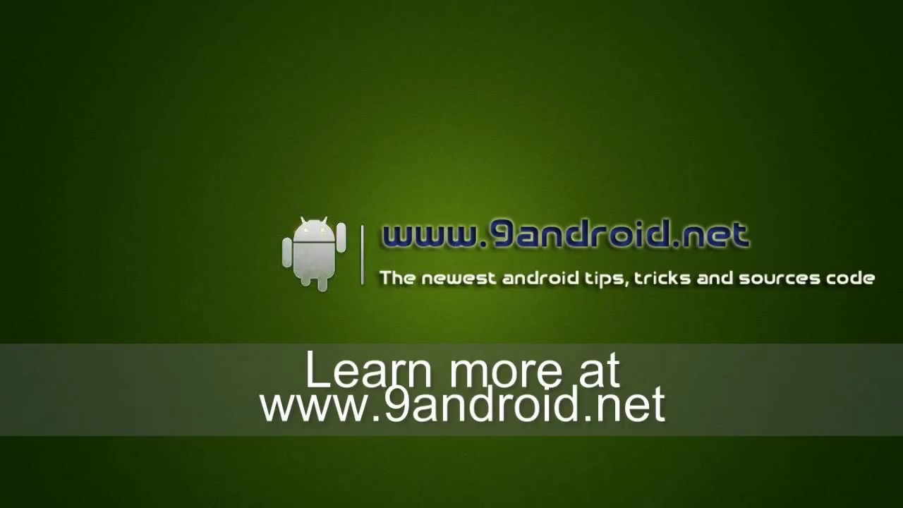 [9Android Media] Android JSON Parser Tutorial with sample source code