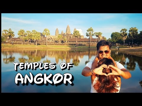 Angkor wat - World's largest Hindu temple in cambodia
