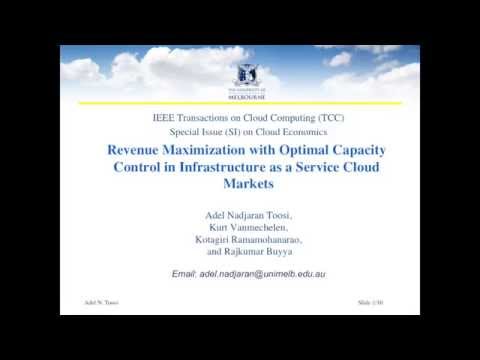 Revenue Maximization with Optimal Capacity Control in Infrastructure as a Service Cloud Markets