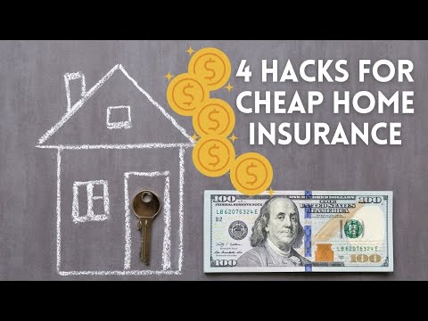 4 Hacks for Cheap Home Insurance! | How to Save Money