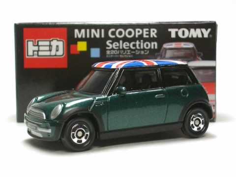 SUNUPAPA : Lotto Tomica X Mini Cooper Selection (British Racing Green Metallic)