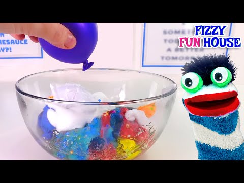 Fizzy's Surprise Slime Oozy Doozy Balloons | Explorative Videos for Kids