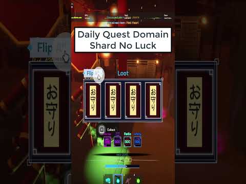 Domain Shard With No Luck [Roblox Jujutsu Infinite]