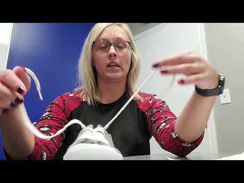 Task analysis for tying shoe