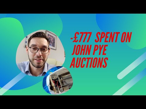 I SPENT £777 ON JOHN PYE AUCTIONS