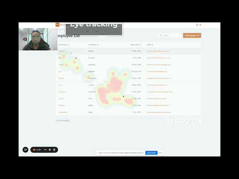 Webgazer + Heatmap in OutSystems
