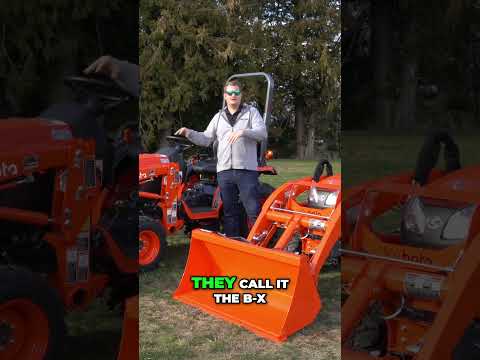 The Kubota BX series! What does the X mean #kubota #kubotabx #kubotatractor