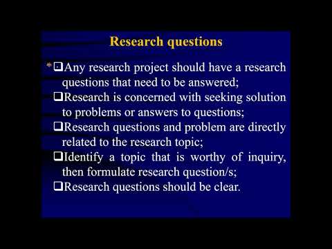 M&D Research Training Workshop - Proposal Writing