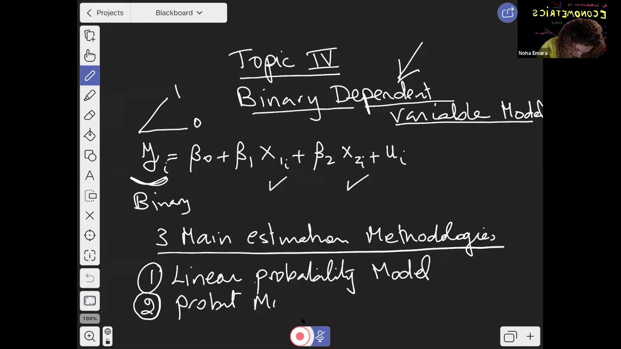 Lecture: Binary Dependent Variable (Part I)