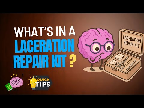 What’s in a Laceration Repair Kit?