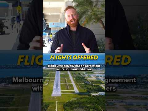 👆All Flights offered by MLB ✈️[Melbourne Orlando International Airport] #brevard #florida