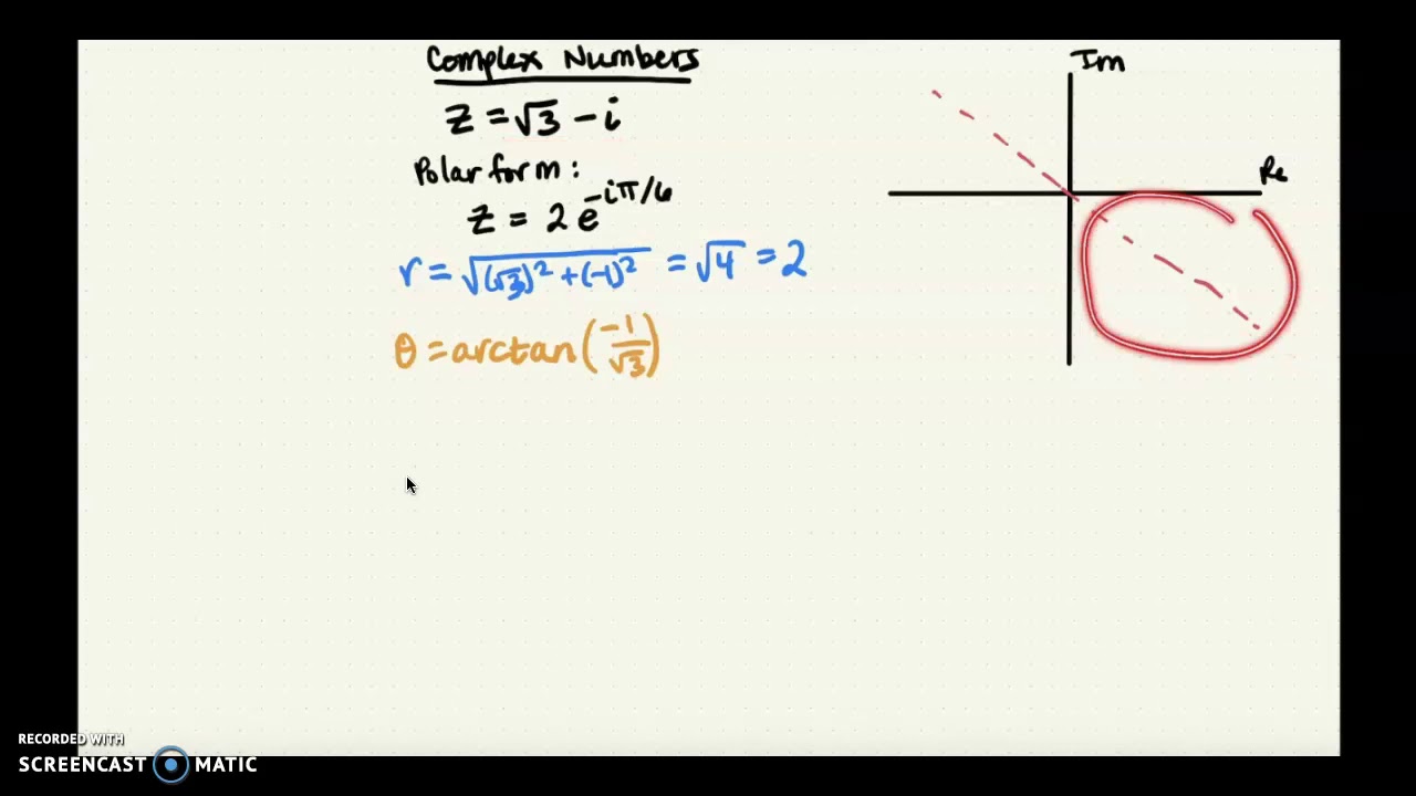 Plotting Complex Numbers in MATLAB