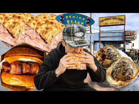 VENICE BEACH FOOD TOUR// CHEESESTEAK, ALL' ANTICO VINAIO, EGGSLUT, SOFT SERVE, CHURROS