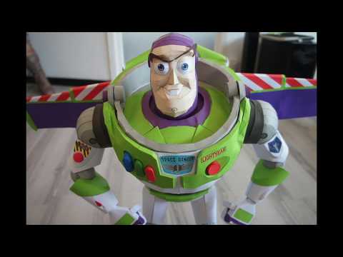 PAPERCRAFT BUZZ LIGHTYEAR - STOP MOTION