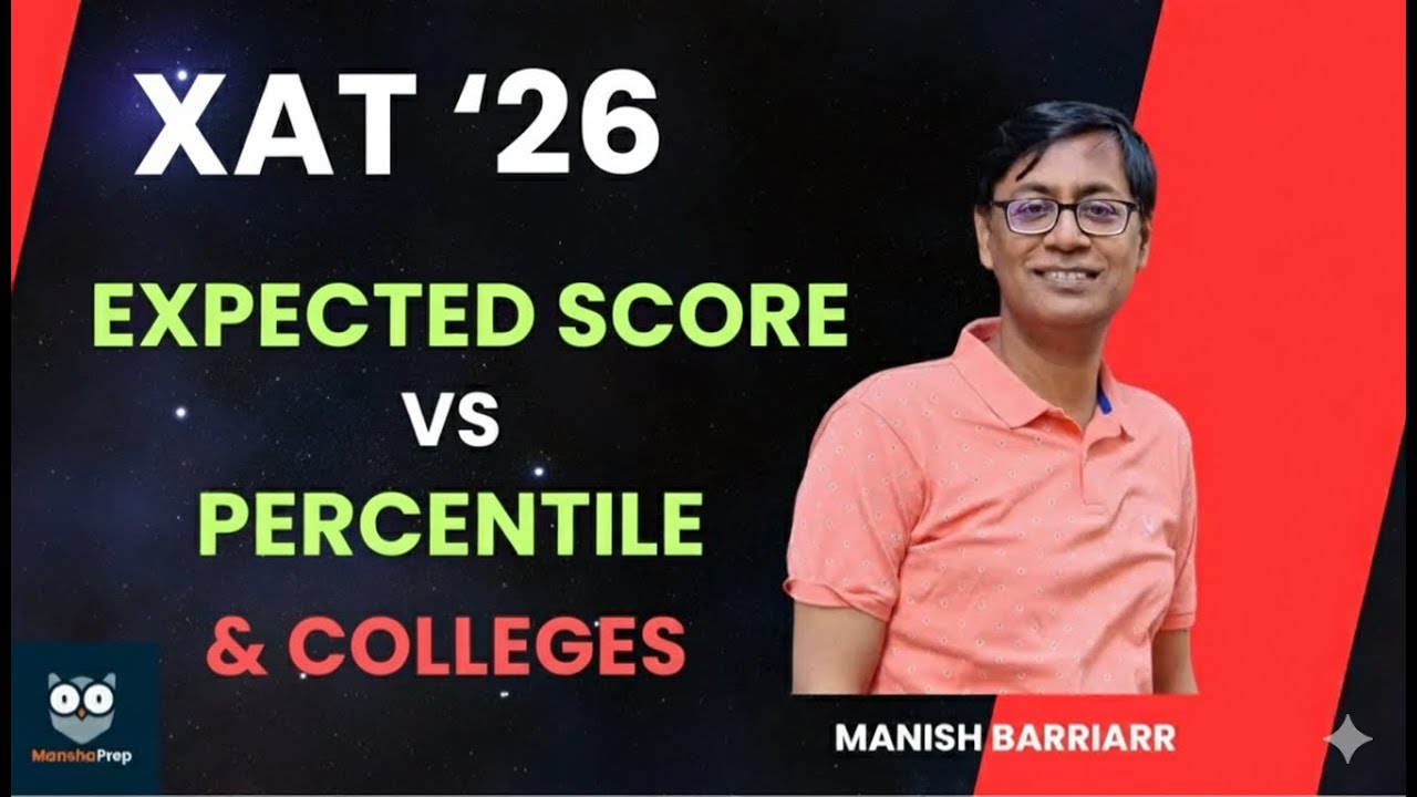XAT26I Score vs Percentile I College Selection