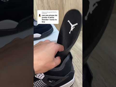 How Kick review legit check good reps Air Jordan 4 White Thunder