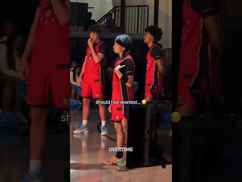 Romelo in a reapers jersey π³ #shorts #basketball #overtime #ote