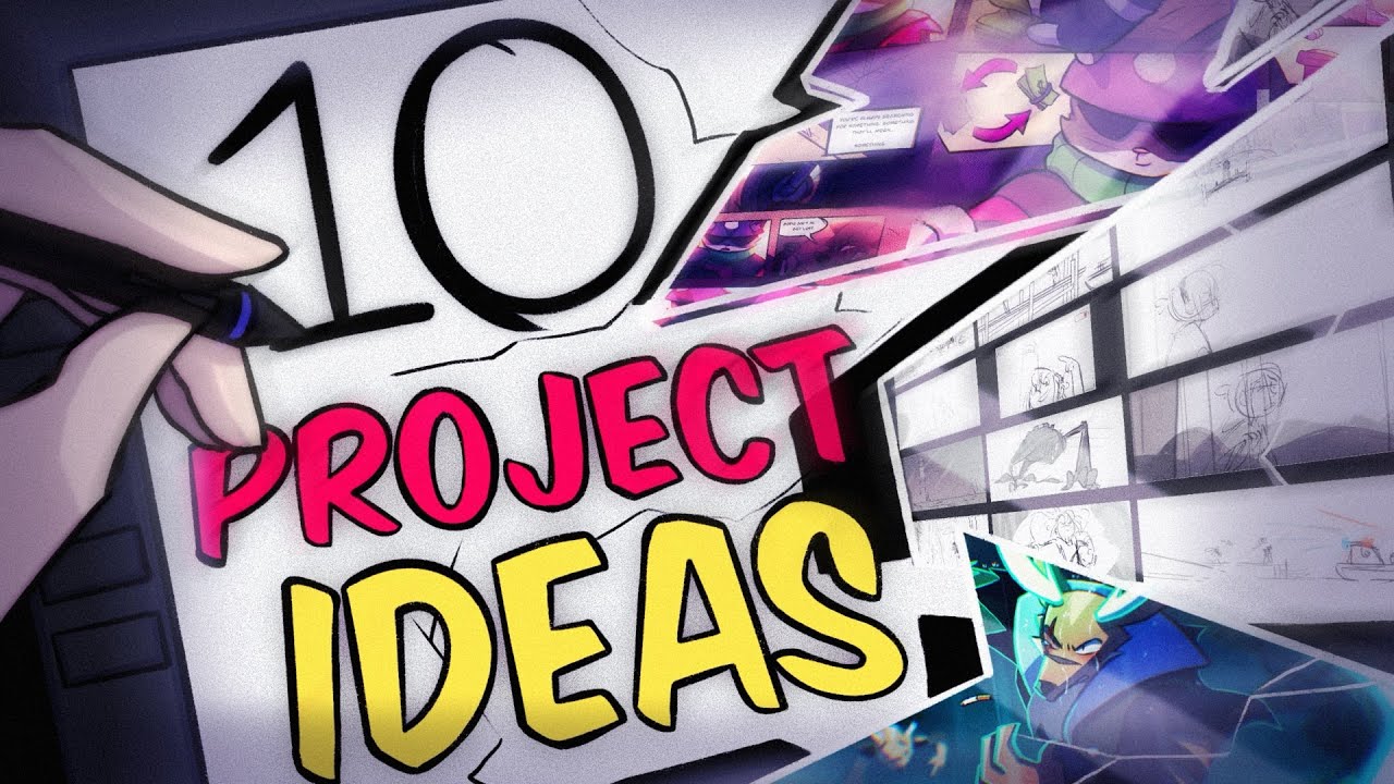 10 Unique Project Ideas For DIGITAL ARTISTS!
