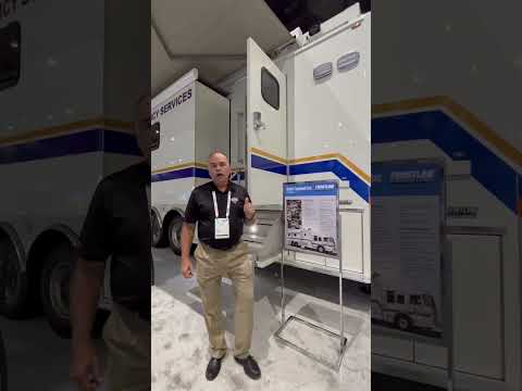 IACP 2023: Check out Frontline Communication's C-40X-2's fully custom Mobile Command Unit (Pt.1)