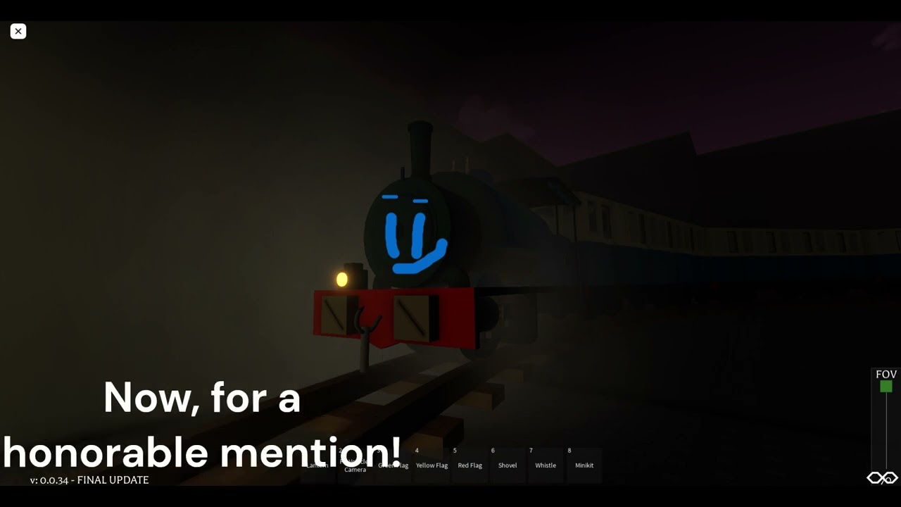 My top 5 favourite roblox thomas games.