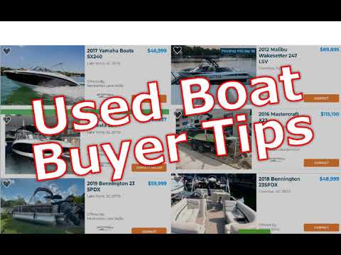 Tips for Used Boat Buyers in Todays Market