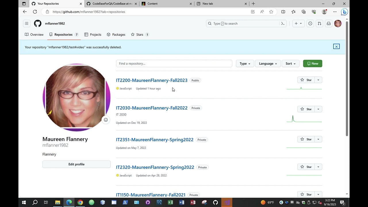 IT2200 Module 3 GitHub